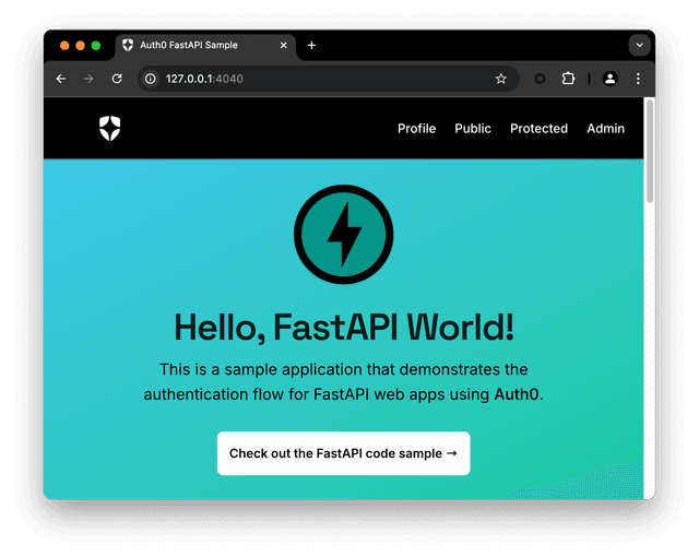FastAPI Authentication by Example