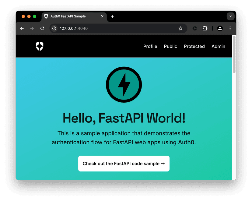 FastAPI Authentication by Example