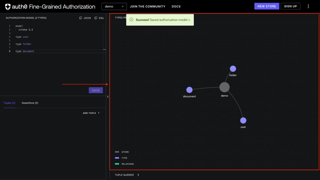 Define An FGA Authorization Model