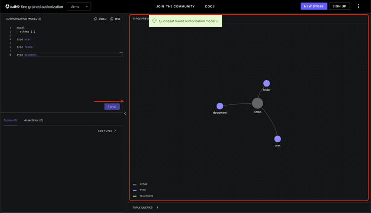 Define An FGA Authorization Model