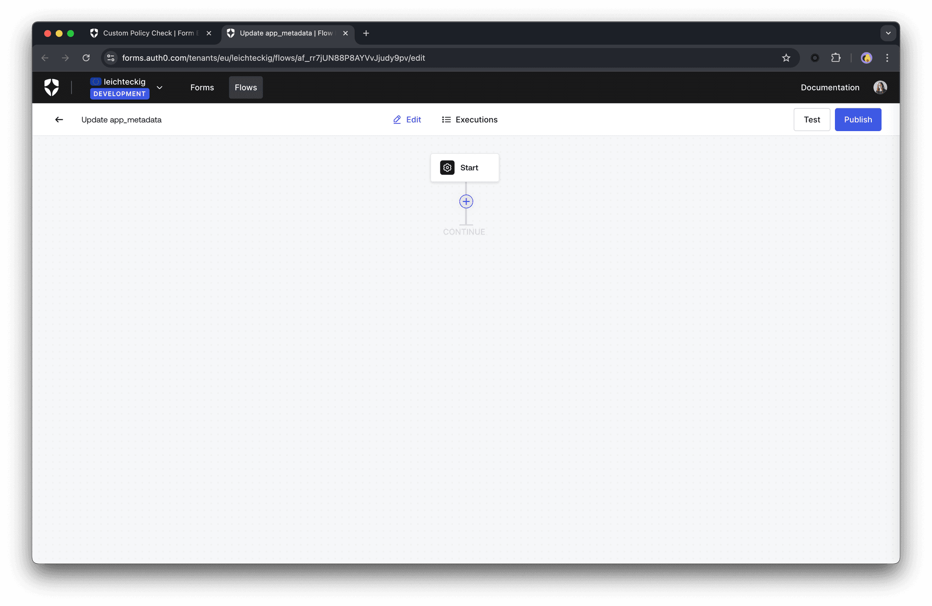 Add a Custom Policy Acceptance Form to Login