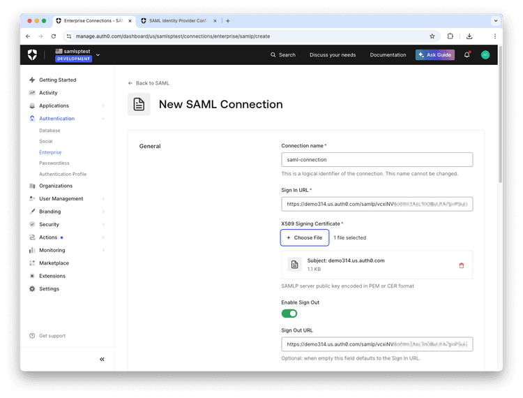Configure Your Application As A Saml Service Provider
