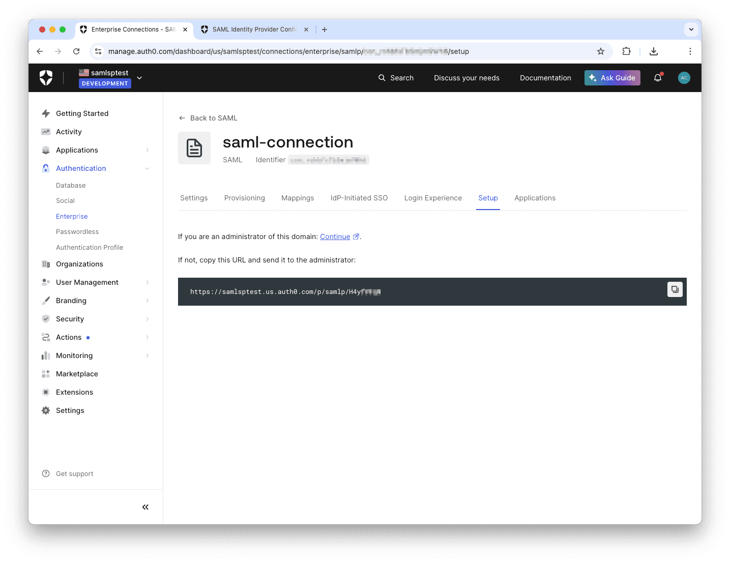 Configure Your Application As A Saml Service Provider